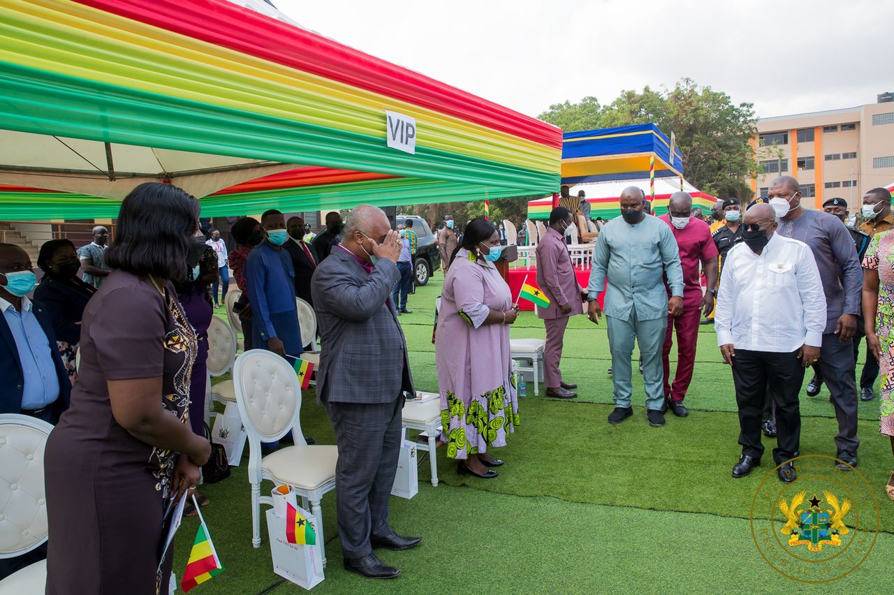 Akufo-Addo cuts sod for ¢32m Accra STEM academy - MyJoyOnline.com