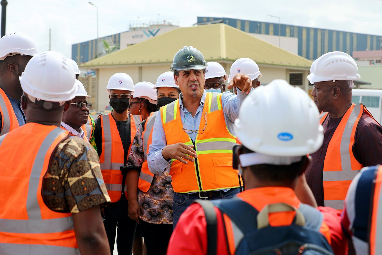 Leadership of Parliament pays familiarisation visit to Dzata Cement ...