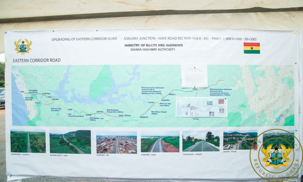Eastern Corridor: 45km Asikuma-Have road to be completed in September ...