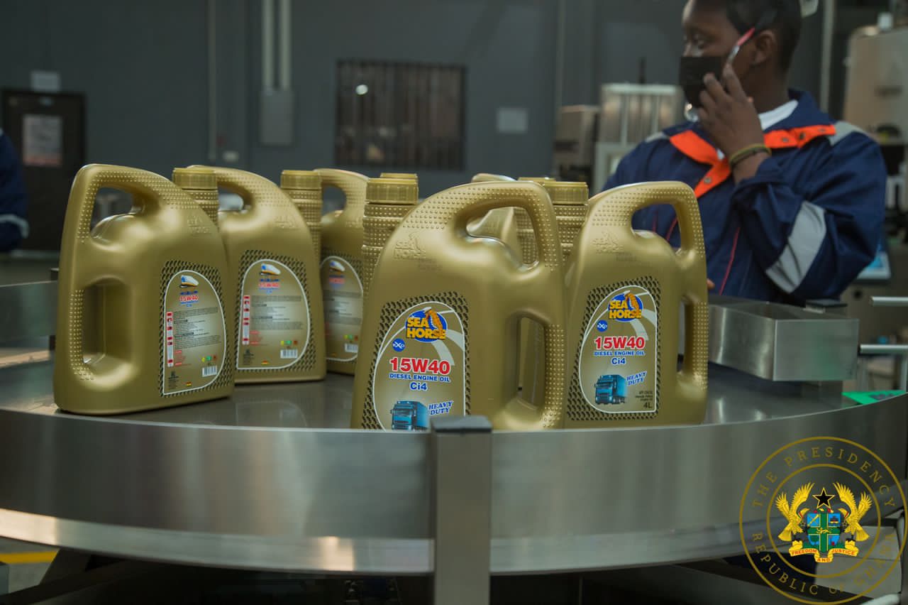 1D1F: Akufo-Addo commissions factories in Awutu Senya West and Gomoa ...