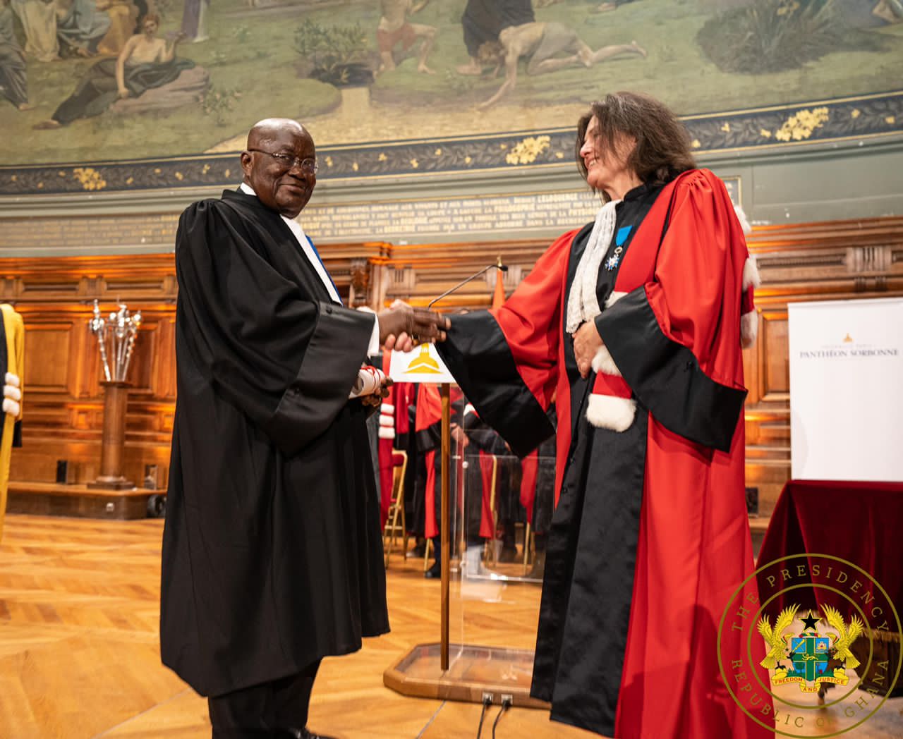 Akufo-Addo receives Honorary Doctorate Degree from Sorbonne University – MyJoyOnline.com