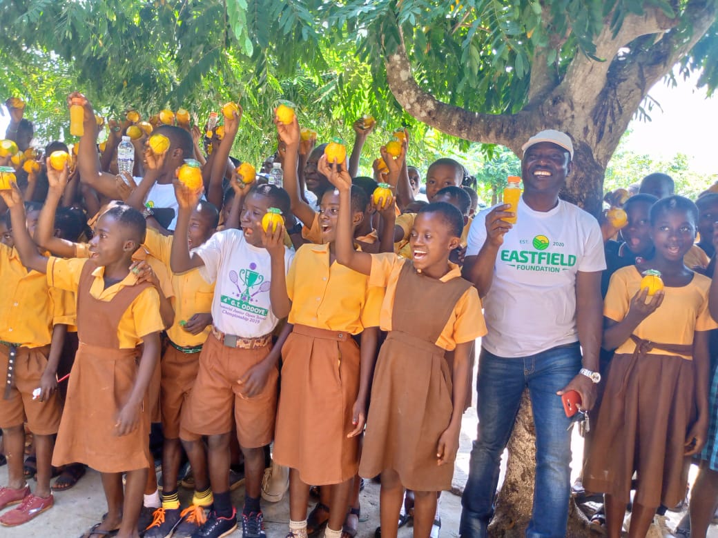 ‘One student, one orange’ programme for pupils in Achiase, Birim South ...