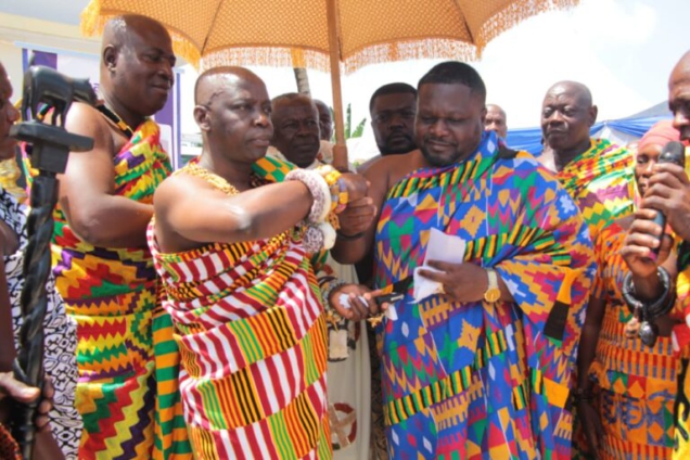 Nkwatia police get new office, vehicle to fight crime - MyJoyOnline.com