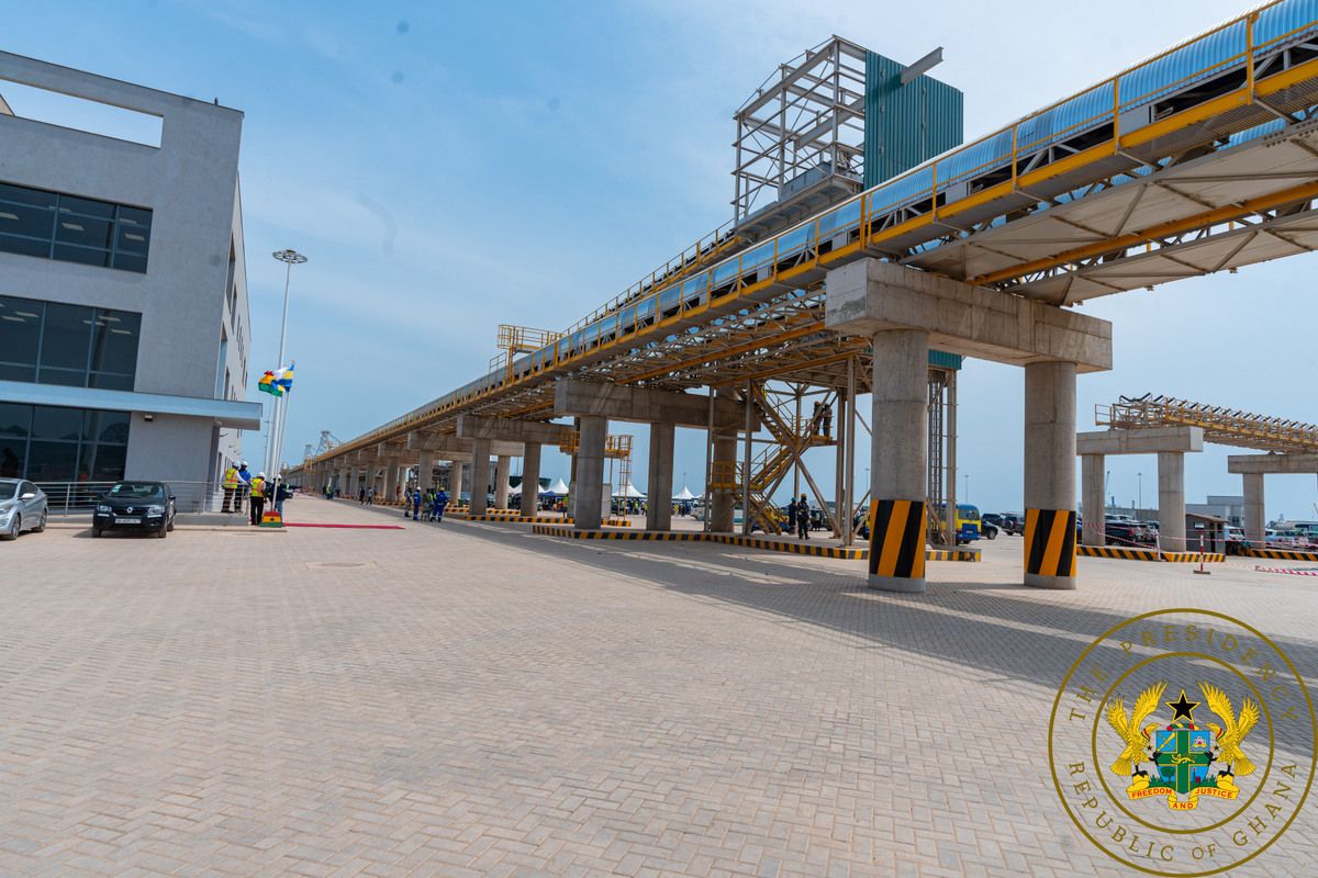 Akufo-Addo commissions container terminals, Dry Dock at Takoradi ...