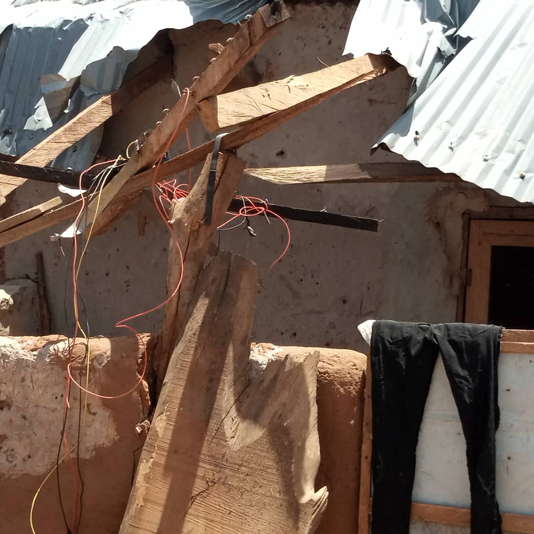 About 600 residents displaced by rainstorm in North Gonja call for help ...