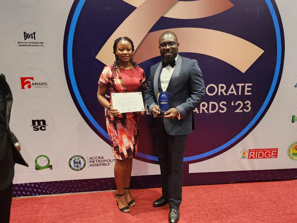 Ghana Post wins Courier Services Brand of the Year at Ghana Corporate ...